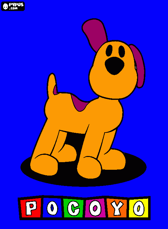 Loula Pocoyo Para Imprimir Desenho Loula Pocoyo