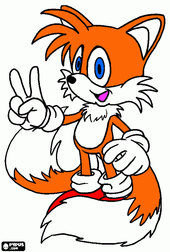 Tails Kalel Para Imprimir Desenho Tails Kalel